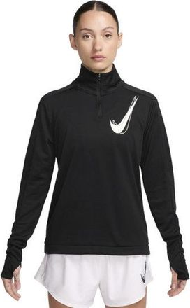 Nike Swoosh - Laufshirt Langarm - Damen