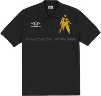 Umbro Homme, Tops, Noir, Taille: XL Polo 001% Fair