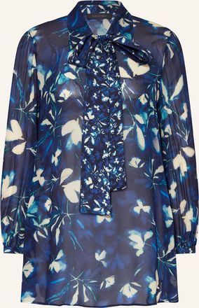 Elena Miro Elena Miro Schluppenbluse blau