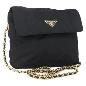 Prada Pre-owned Nylon Cross Body Bag - - Pre-owned - Damen - Schwarzk - ONE SIZE