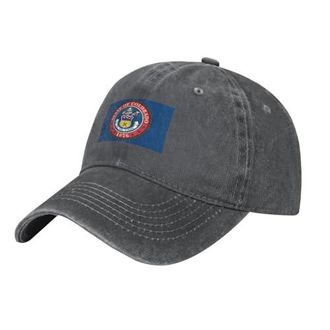 Generic Drapeau du Colorado (1876-1907) Femme Homme Casquette De Baseball D&eacute;contract&eacute; Hip-Hop Cap S&eacute;chage Rapide Trucker Caps pour Golf Toutes Les Saisons Ten