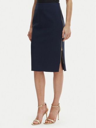 Rinascimento Rinascimento Bleistiftrock CFC0127985003 Dunkelblau Slim Fit
