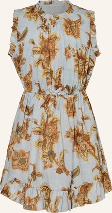 Zimmermann Kleid Aster Mit R&uuml;schen blau