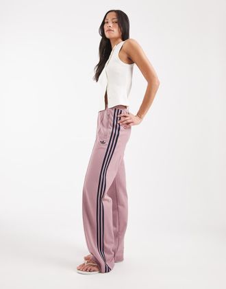 adidas Originals klassische Trainingshose in Magic Mauve / Night Indigo-Lila