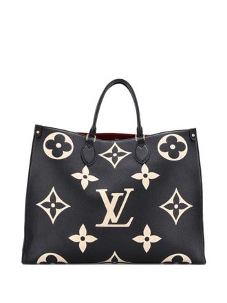 Louis Vuitton OnTheGo Bicolor Monogram Empreinte Giant GM tote bag - Noir