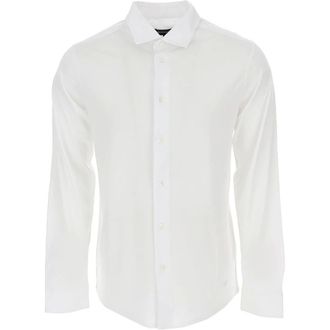 Emporio Armani Homme, Chemises, Blanc, Taille: 2XL T-shirt blanc pour homme