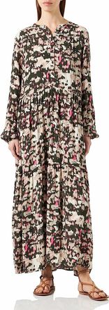 Camel Active Damen 391250/8S11 Lässiges Kleid, Multicolor All-Over-Print, XXL