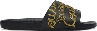 Versace Jeans Couture Pantoletten 80VA3SQ1 ZSS79 899 Schwarz