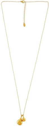 Dansk Copenhagen Eleganter Gold Drop Halskette - - Accessories - Damen - Gelb - ONE SIZE