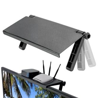 Generic TV-Montageregal Halterung - Heavy Floating Monitorst&auml;nder, AV -Komponentenhalter | Unterst&uuml;tzung f&uuml;r Spielekonsole, Empf&auml;nger, Streaming-Ger&auml;t, Lautsp