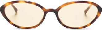 Mykita lunettes de soleil Toto - Marron