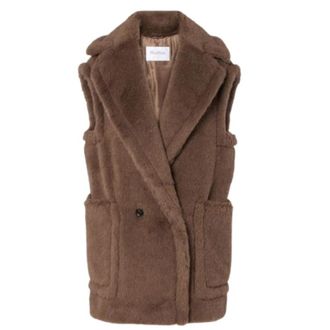 Max Mara Bormida Vest - - Jackets - Damen - Braun - XS
