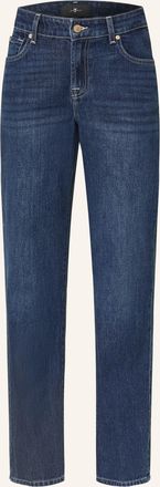 7 For All Mankind Straight Jeans Calie blau