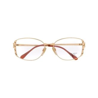 Valentino Pre-owned Metall sonnenbrillen - - Pre-owned - Damen - Gelb - ONE SIZE