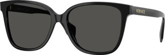 Versace Lunettes de soleil Ve4523 - Femme - Accessoires - Noir - Taille: 56 MM