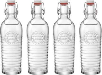 Bormioli Rocco Officina 1825 Bottiglia 1,2 L Set 4 Pz