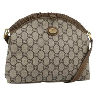 Gucci Sac bandouli&egrave;re vintage GG Canvas Pre-owned - Femme - Pre-owned - Brun - Taille: ONE Size