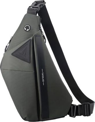 Generic Sling Bag - Waterproof Casual | Sling - Multi-Usages for Outdoor Walking Beaching Cycling Sports, vert une, verwijzen naar de beschrijving