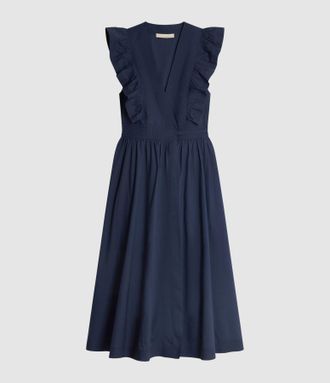 Vanessa Bruno Robe Ermione Marine