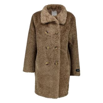 Rino&Pelle Femme, Vestes, Brun, Taille: 46 FR Ena Coat