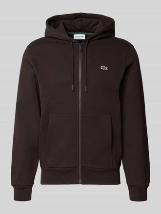 Lacoste Regular Fit Sweatjacke aus Baumwoll-Mix
