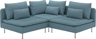 IKEA S&Ouml;DERHAMN Ecksofa 3-sitzig