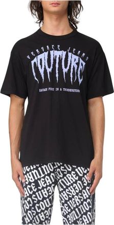 Versace Jeans Couture Homme, Tops, Noir, Taille: S Couture Graphic Tee