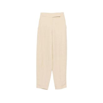 Joseph Wide Hosen - - Trousers - Damen - Beige - 2XS