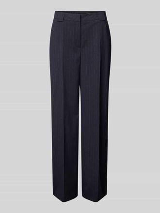 Comma Regular Fit Stoffhose mit Bügelfalten