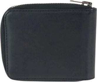 Alexander Wang Portefeuille pr&eacute;-poss&eacute;d&eacute; en cuir gaufr&eacute; - Homme - Pre-owned - Noir - Taille: ONE Size