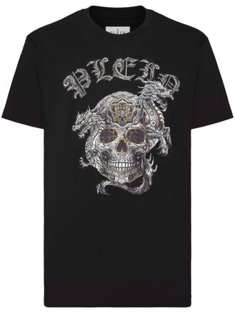 Philipp Plein t-shirt à imprimé SS Skull - Noir