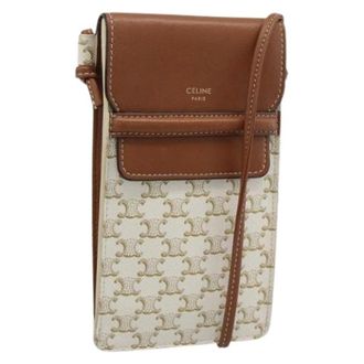 Celine Pre-owned Sac bandouli&egrave;re vintage - Femme - Pre-owned - Blanc - Taille: ONE Size