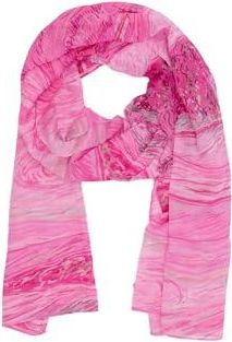 Queen Helena Foulard L&eacute;ger Foulard Doux Etole Fine Col Rond D&eacute;contract&eacute; Femme SC024-6, fuchsia, taille unique