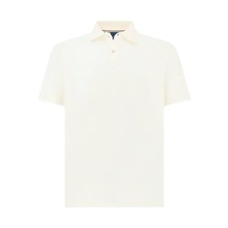 Paul & Shark Homme, Tops, Blanc, Taille: XL Polo en Coton Aqua Touch