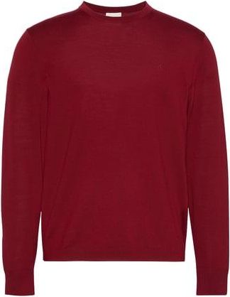 Calvin Klein Merino Wollpullover - Rot
