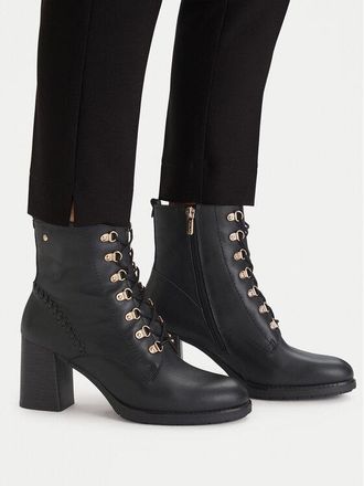 Pikolinos Schn&uuml;rschuhe W9U-8955 Schwarz