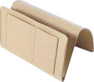 Garneck Bedside Storage Organizer aus Filz mit Mehreren Taschen Hängender Aufbewahrungsbeutel für Bett Sofa College Dorm Praktische Betttasche für Zeitschrift