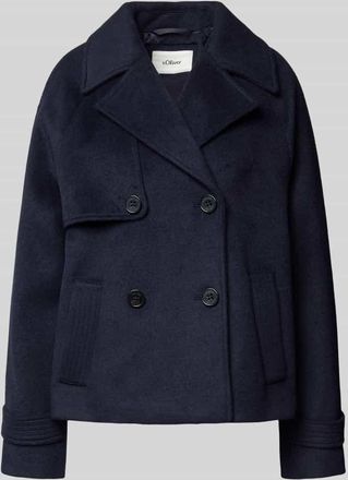 s.Oliver Red Label Relaxed Fit Jacke mit Woll-Anteil