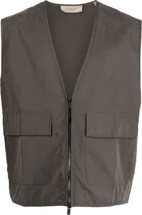 Fear of God veston zipp&eacute; &agrave; poches plaqu&eacute;es - Vert