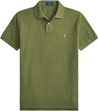Polo Ralph Lauren Homme, Tops, Vert, Taille: M LIconica en Piqu&eacute;