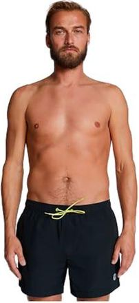 North Sails Volley W/Logo Maillot de Bain, Noir, L Homme