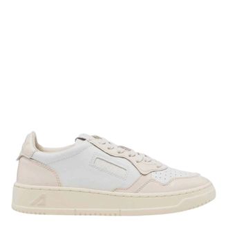 Autry Femme, Chaussures, Blanc, Taille: 37 EU Medalist Low