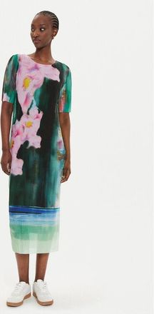 Desigual Kleid für den Alltag Garazi 24WWVK78 Bunt Slim Fit