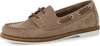 Tamaris Damen Klassische Ballerinas, Frauen Flats,Comfort Lining,TOUCHit-Fußbett,Slip-ons,klassisch elegant,Ballerinen,Taupe,36 EU