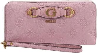 Guess Femme, Accessoires, Rose, Taille: ONE Size Portefeuille zipp&eacute; Laurel grand format