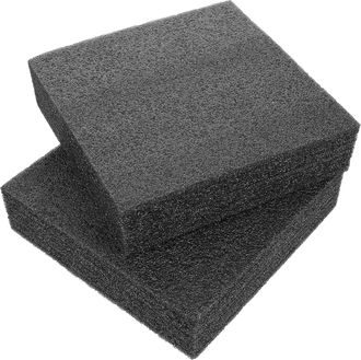 FOMIYES 2 St&uuml;ck Selbstgemacht Filz Arbeitsmatten 200X197X53Mm Formstabile Bastel Filzwerkzeug Unterlagen Schwarz Kompakt und Platzsparend f&uuml;r Kreative Werkban