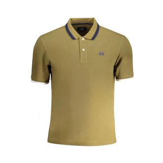 La Martina Baumwoll-Polohemd Slim Fit - - Tops - Herren - Gr&uuml;n - 2XL