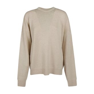 Balenciaga Pullover mit Rundhalsausschnitt - - Knitwear - Damen - Beige - M
