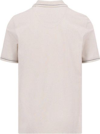 Fynch-Hatton Poloshirt Regular fit, 2-Knopf-Form, mit Logo Stickerei