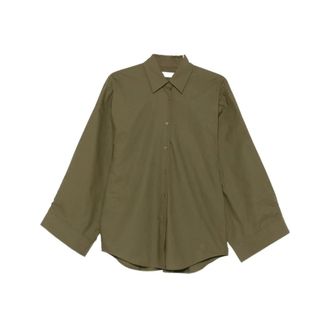 Frankie Shop Femme, Blouses et Chemises, Vert, Taille: 38 FR Chemises
